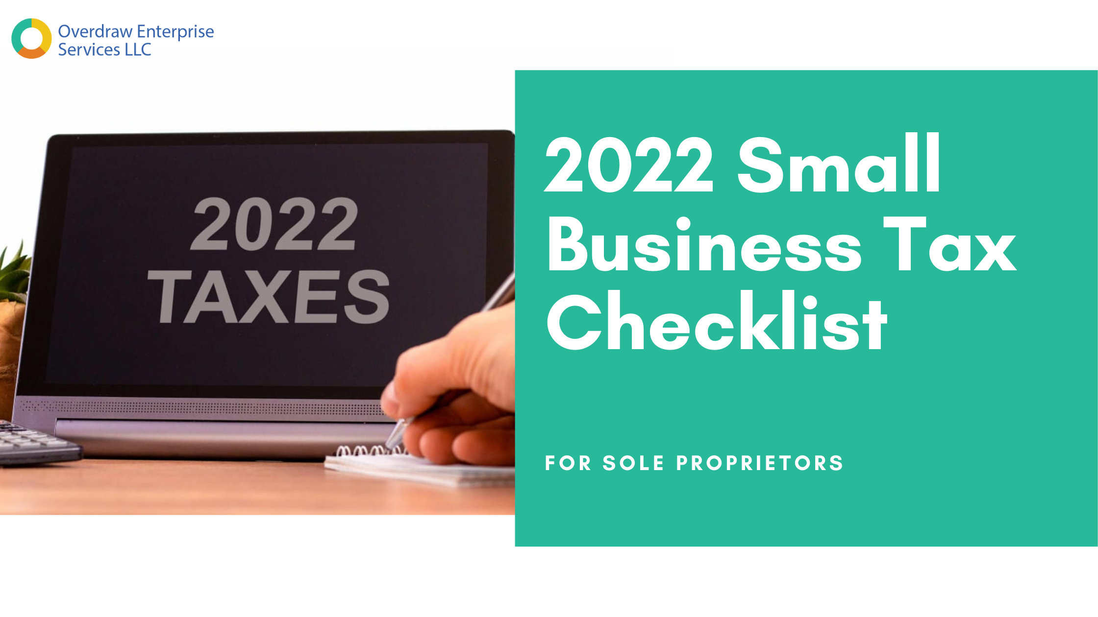 2022 Small Business Tax Checklist For Sole Proprietors - OverDraw